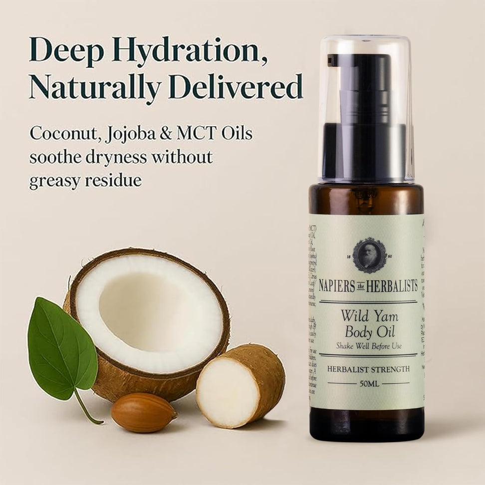 Napiers Wild Yam Body Oil Wild Yam Oil Benefits | Napiers