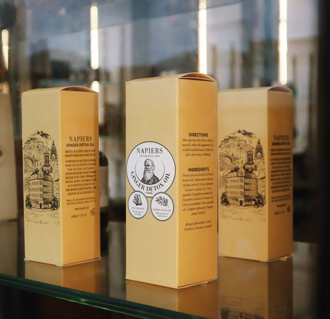 Napiers Ginger Detox Oil