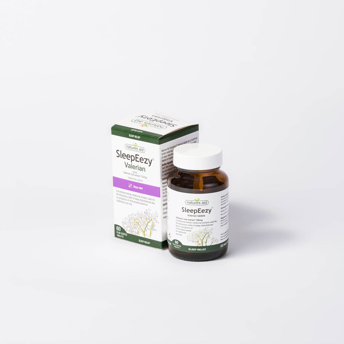 Natures Aid SleepEezy Valerian 150mg - 60 Tablets